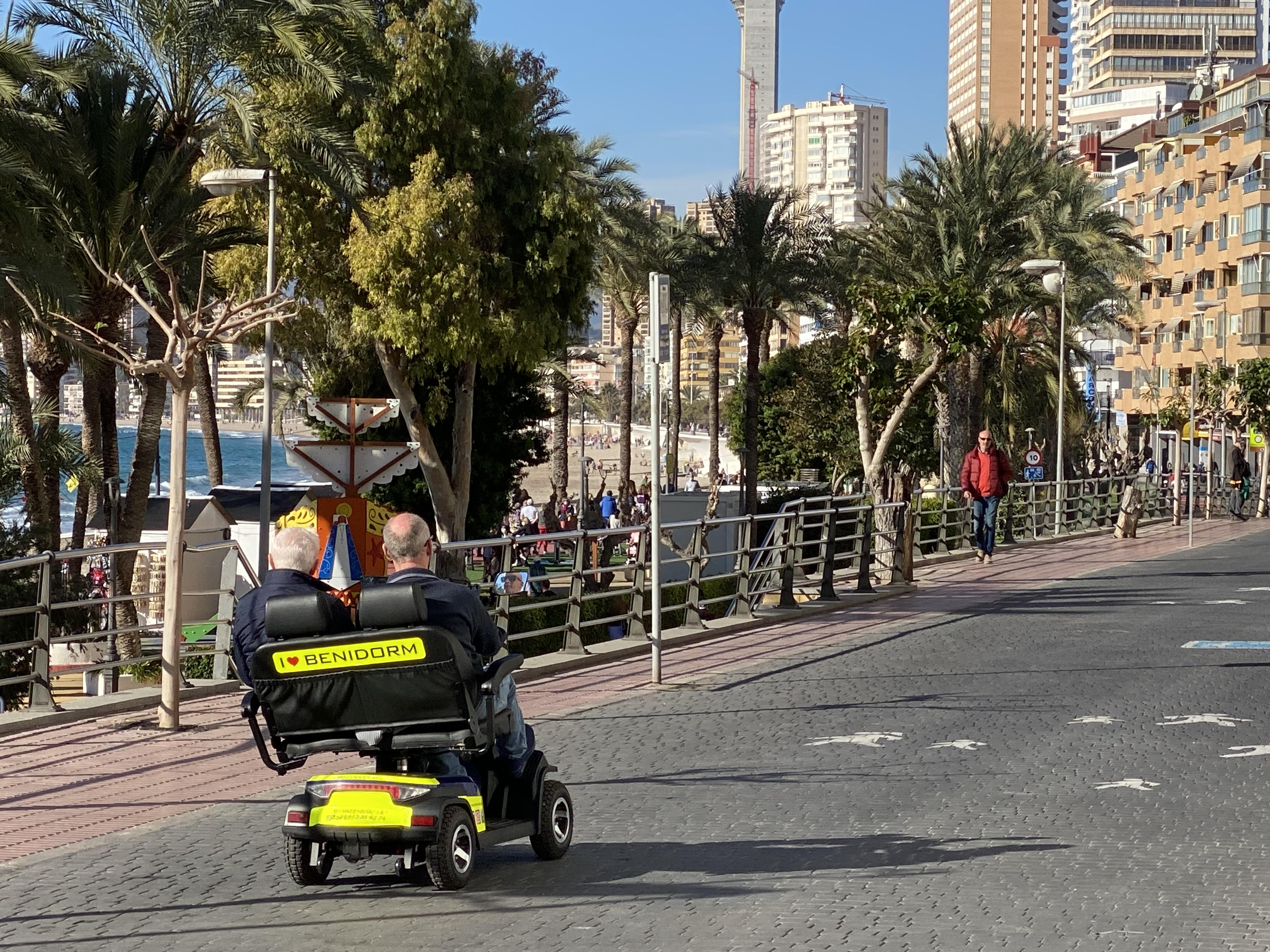 Benidorm – coast of Spain – Mature-Man-Cave